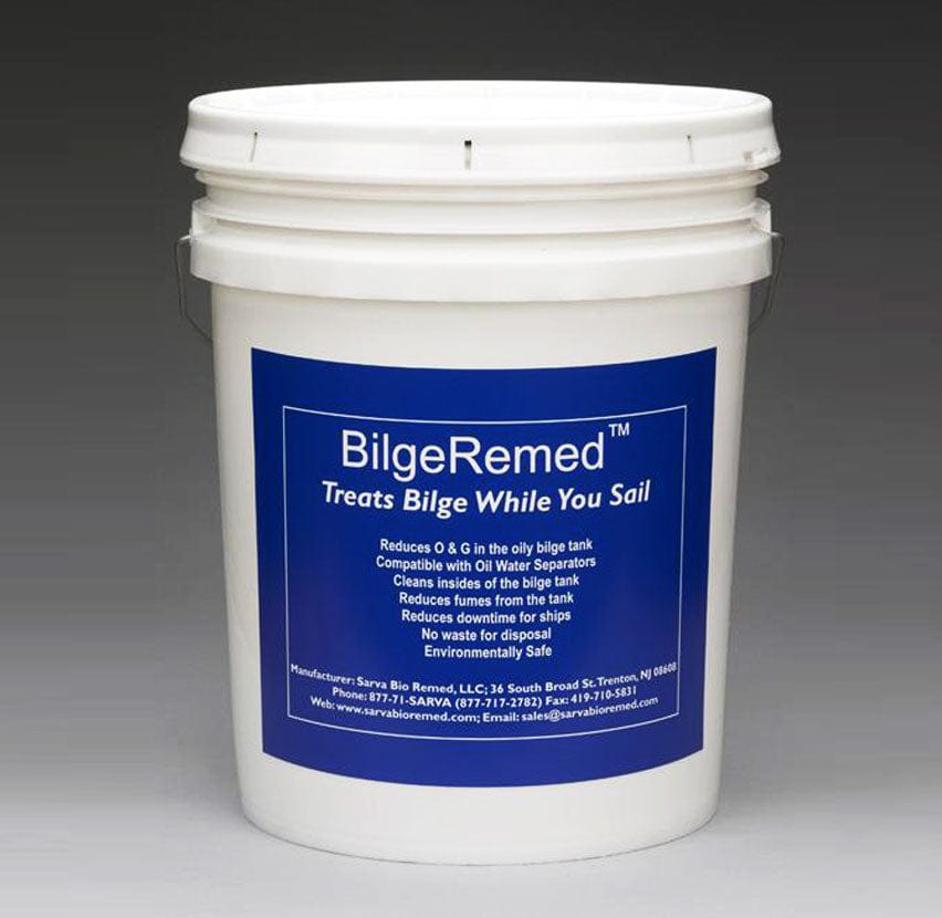 BilgeRemed 5 G ( 18.9 L) Pail: For shipboard oily bilge water - VaporRemed